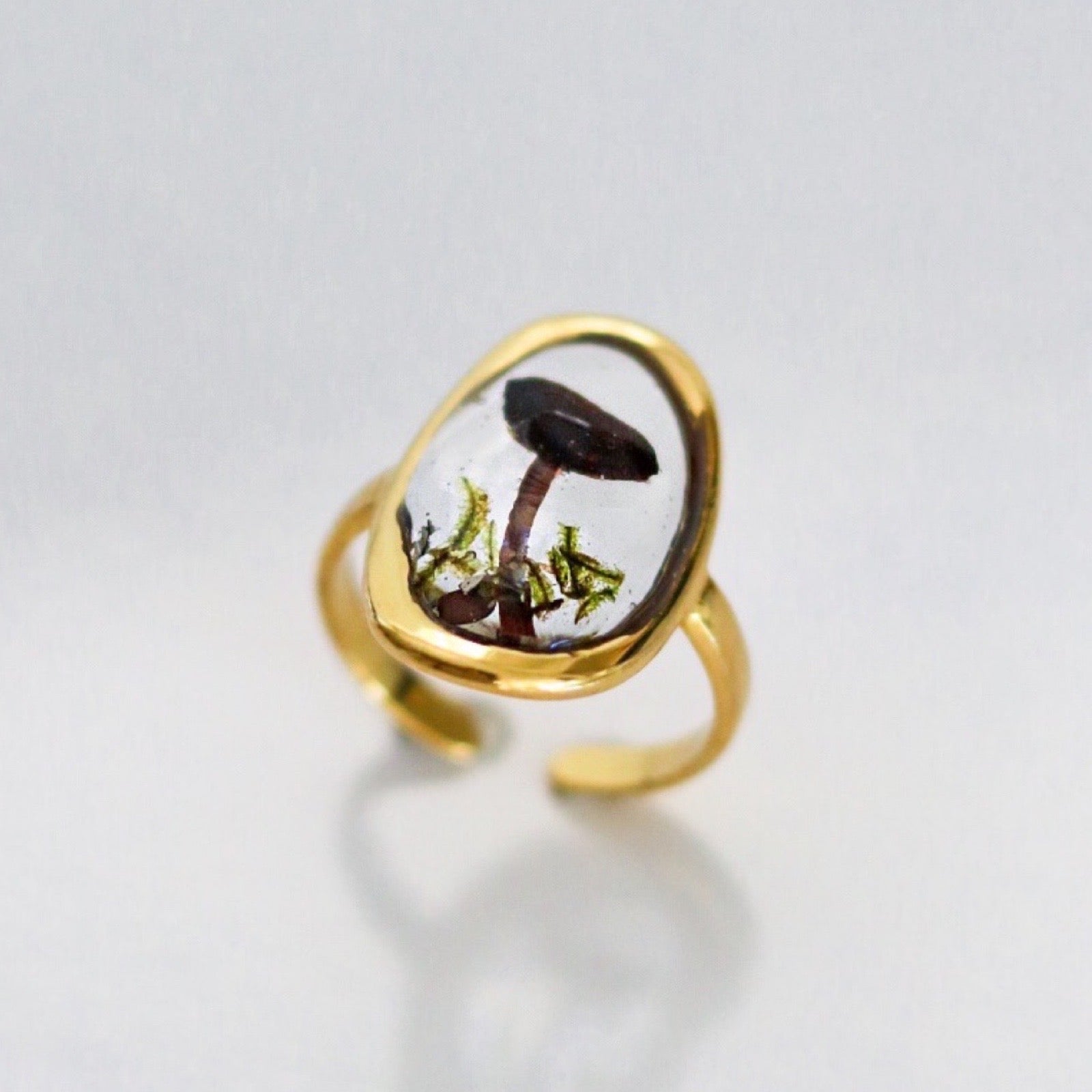 Real Mushroom Jewelry , One-of-a-kind & handcrafted by Mosh Jewelry